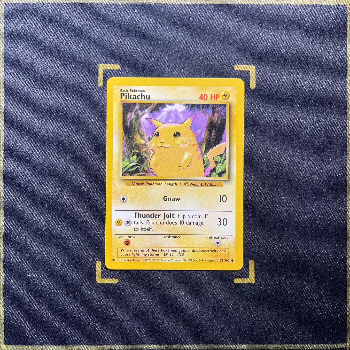 Pikachu - Base Set (BS) – Gold Nugget Cards
