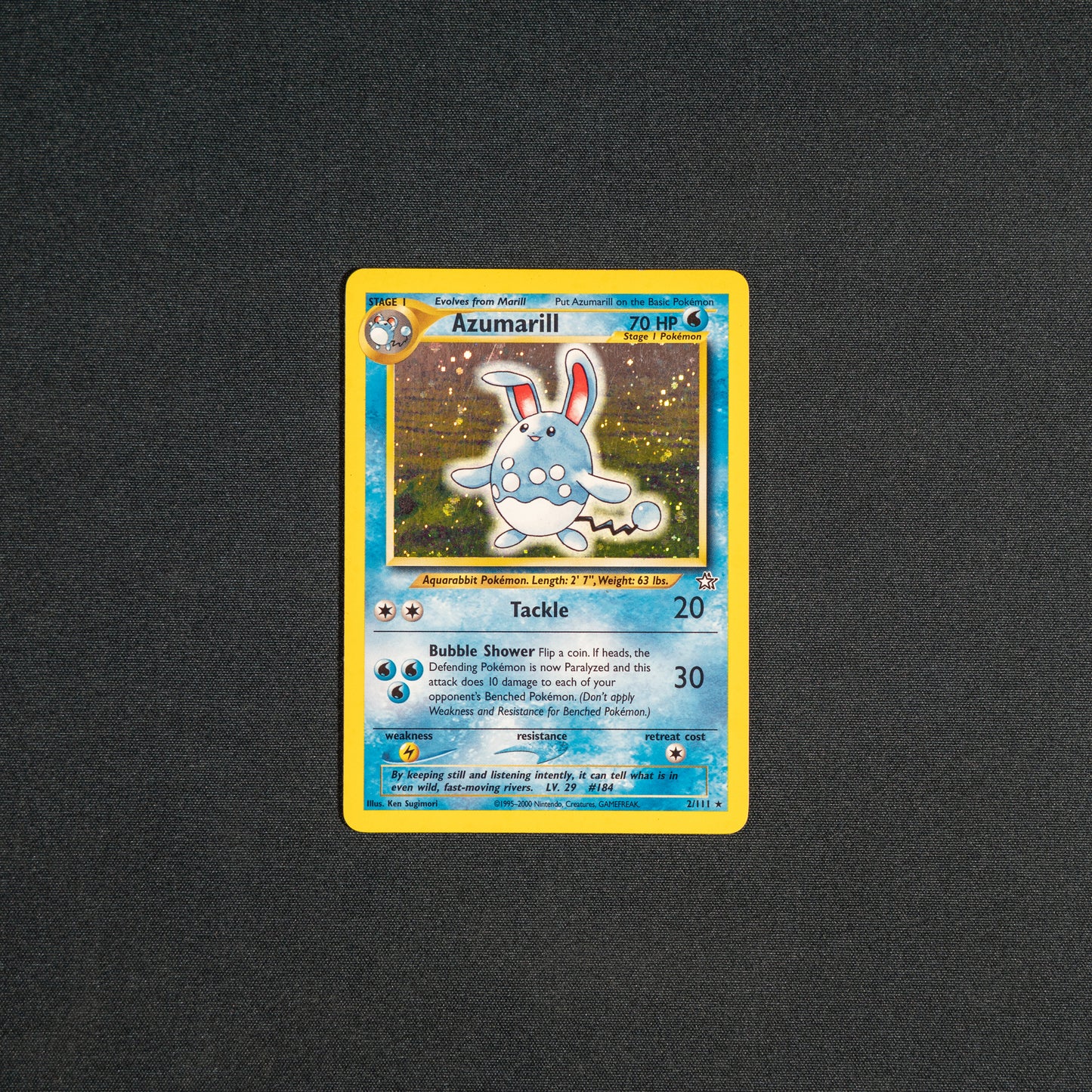 Azumarill - Neo Genesis (N1) – Gold Nugget Cards