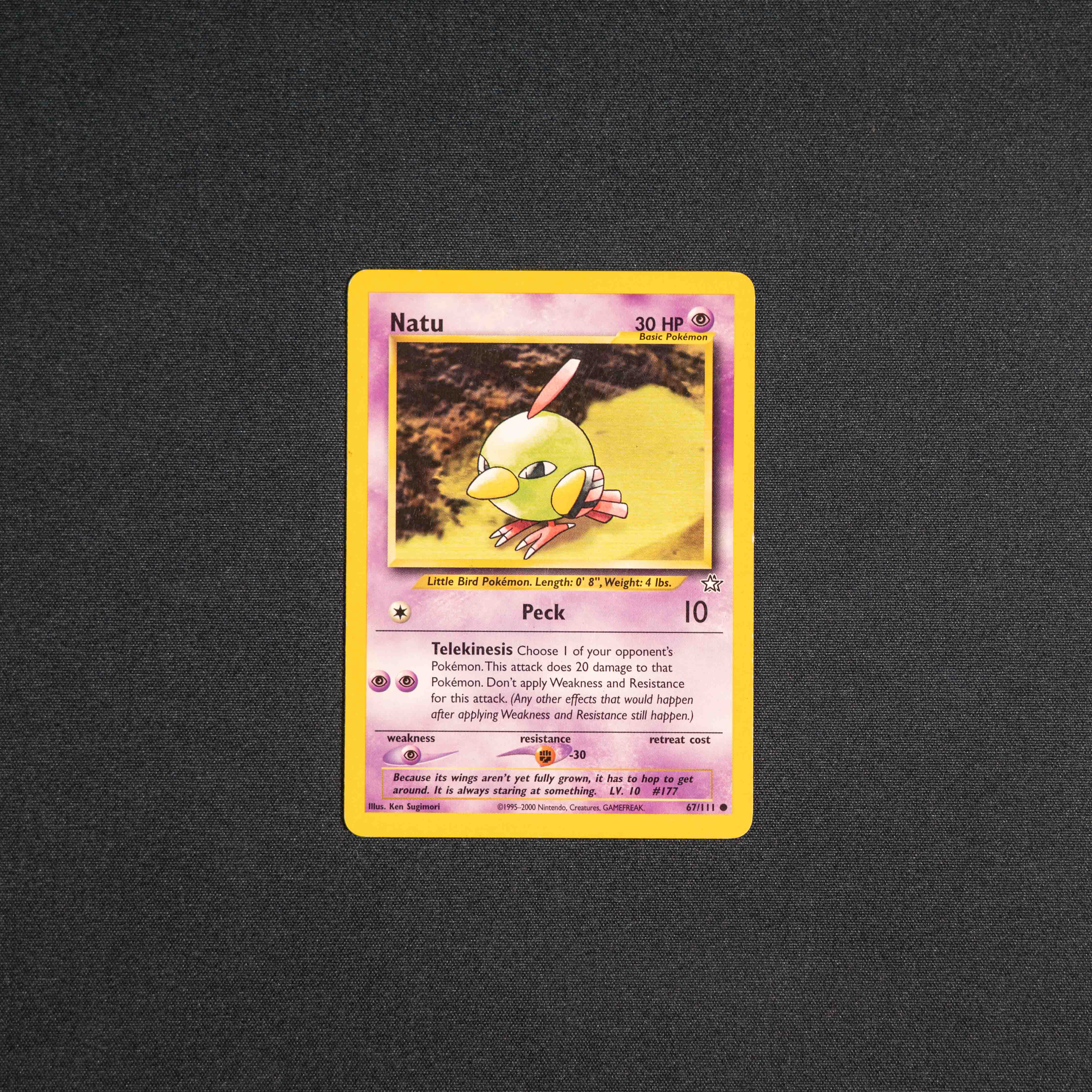 Natu - Neo Genesis (N1) – Gold Nugget Cards