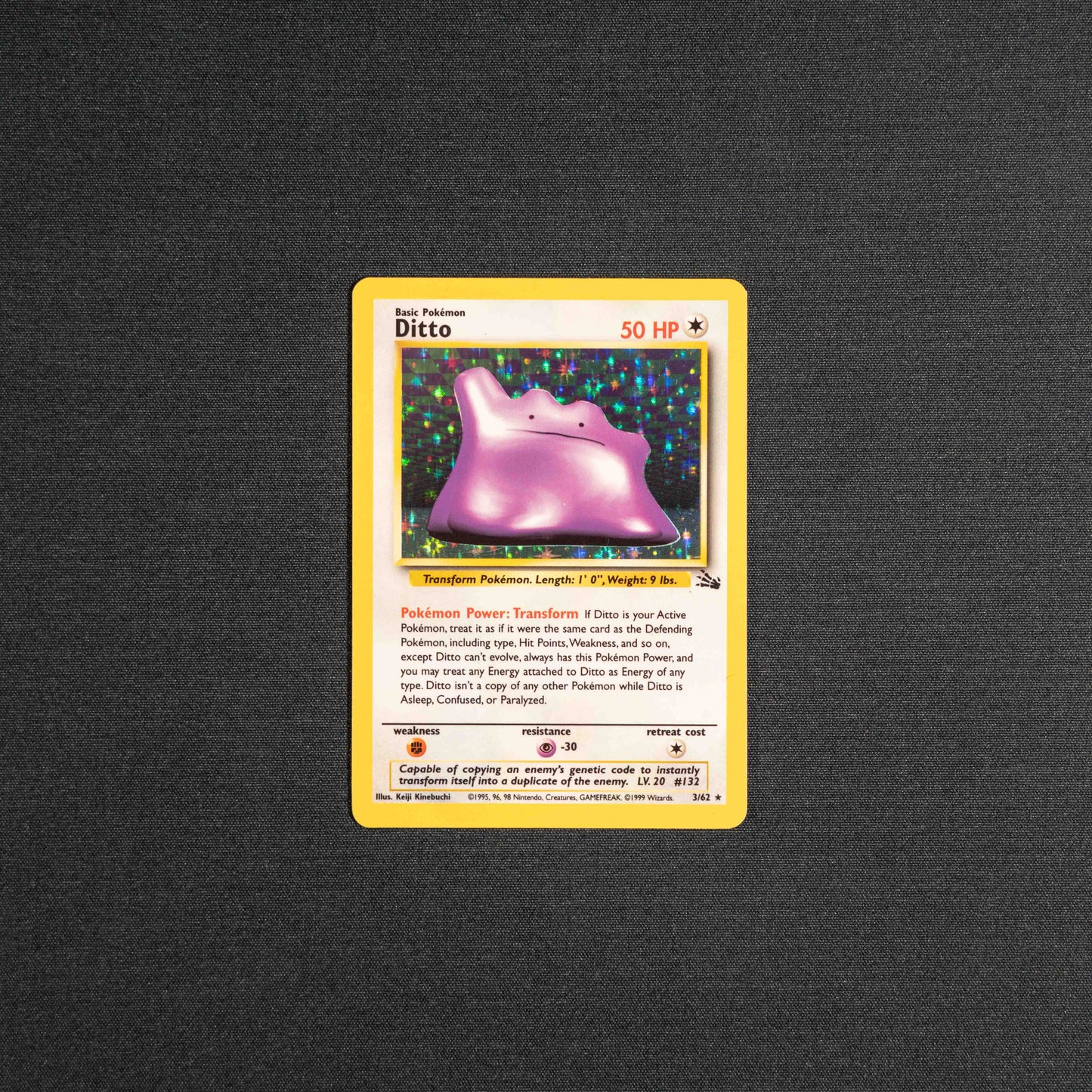 Ditto (3) - Fossil (FO) – Gold Nugget Cards