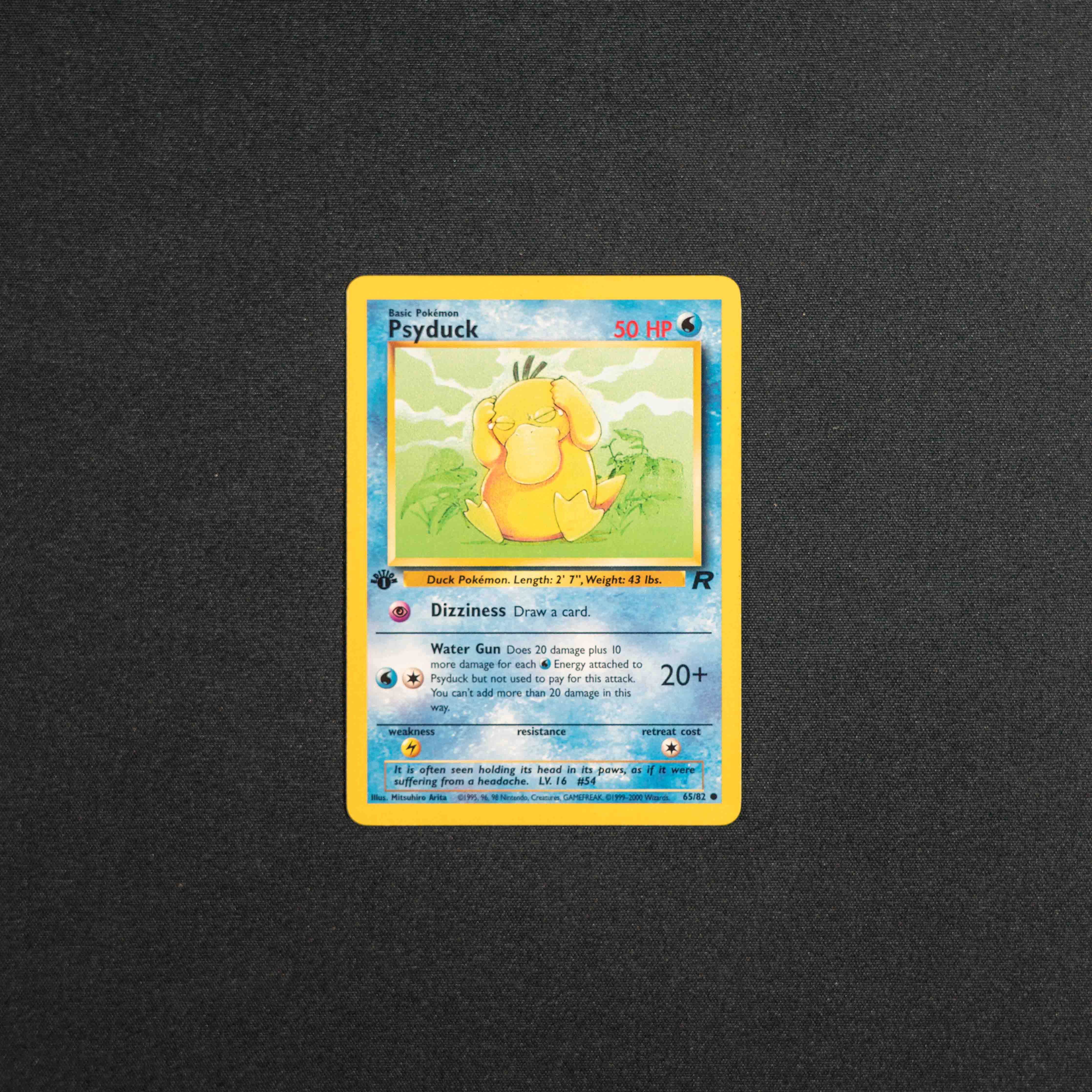 Psyduck - Team Rocket (TR) - 1st Edition – Gold Nugget Cards
