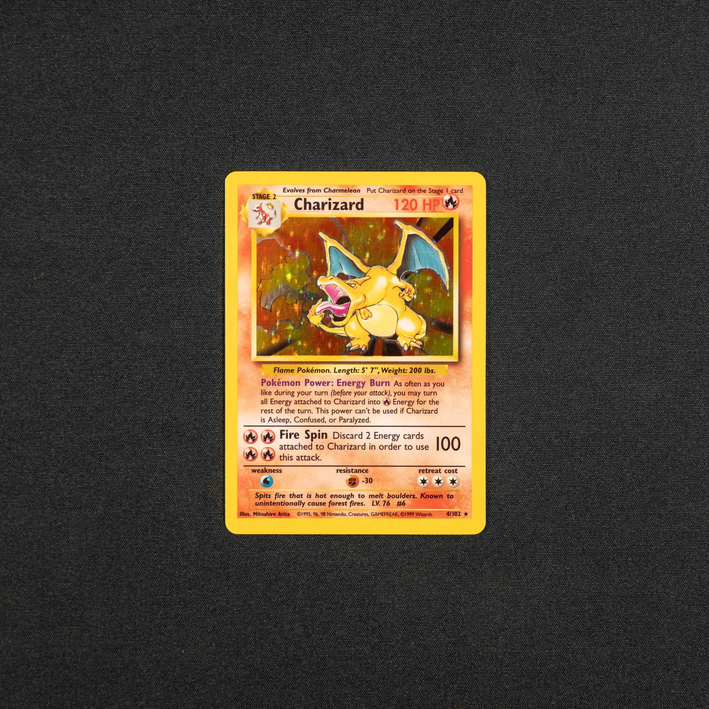 Charizard - Base Set (BS) – Gold Nugget Cards