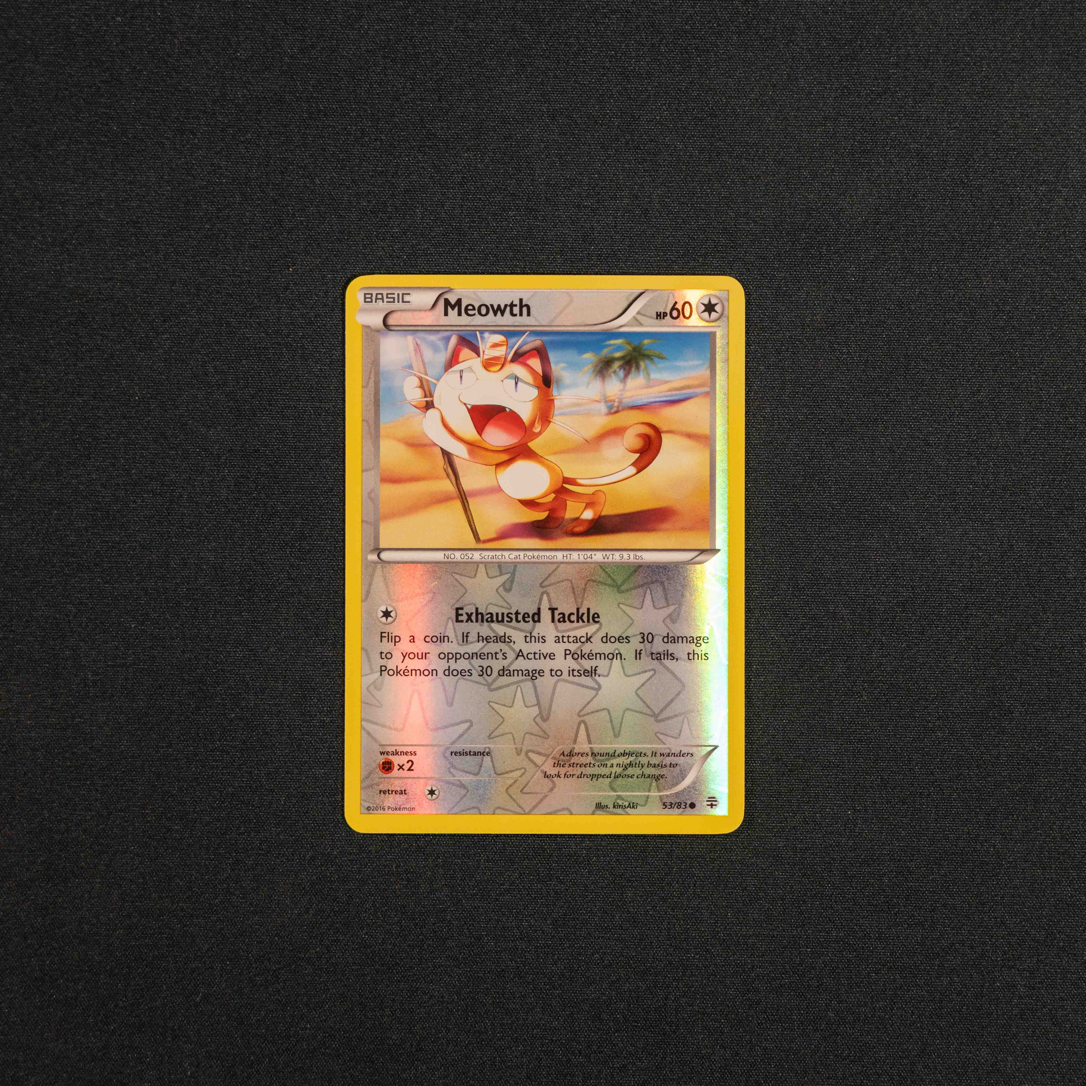 Meowth - Generations (GEN) – Gold Nugget Cards