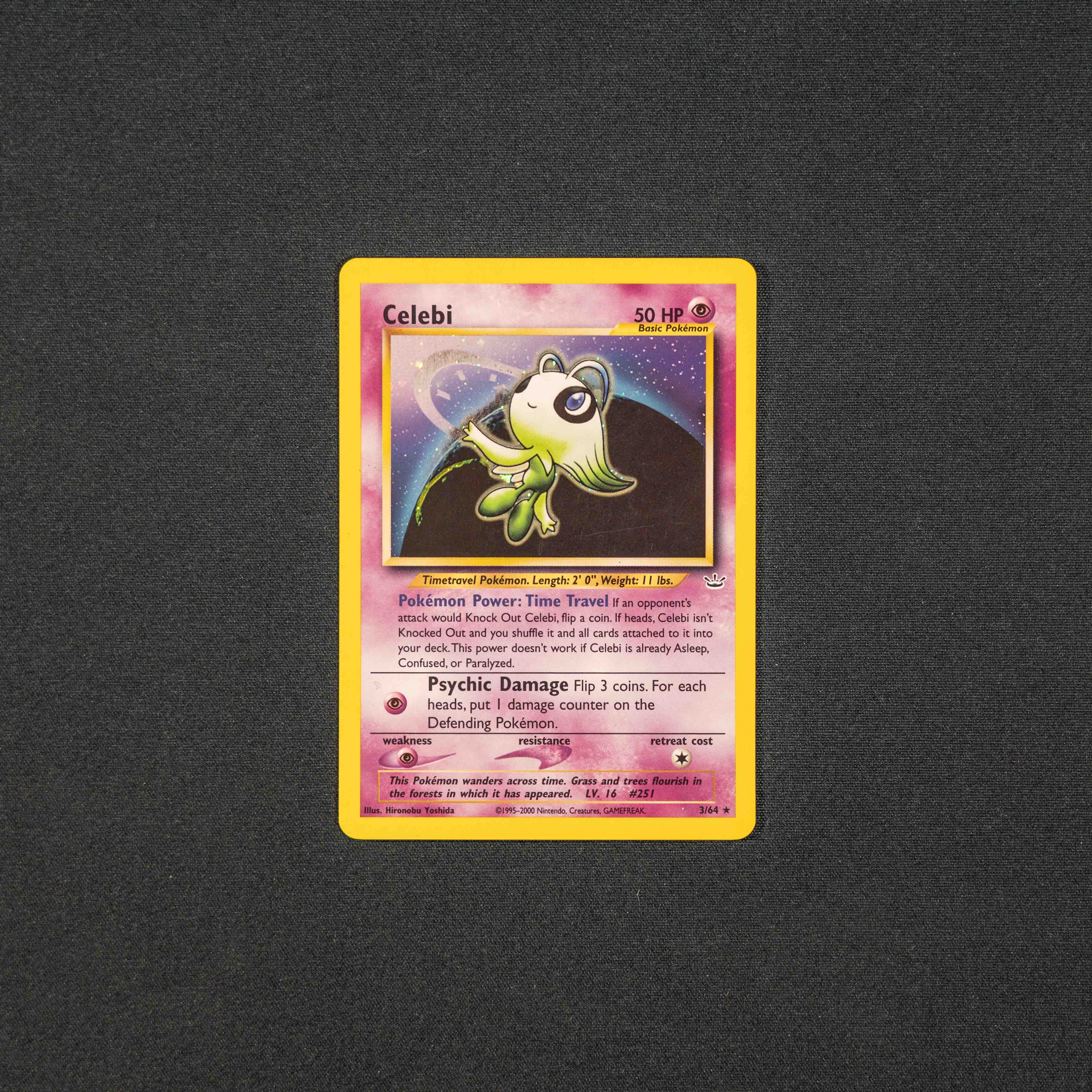 Celebi (3) - Neo Revelation – Gold Nugget Cards