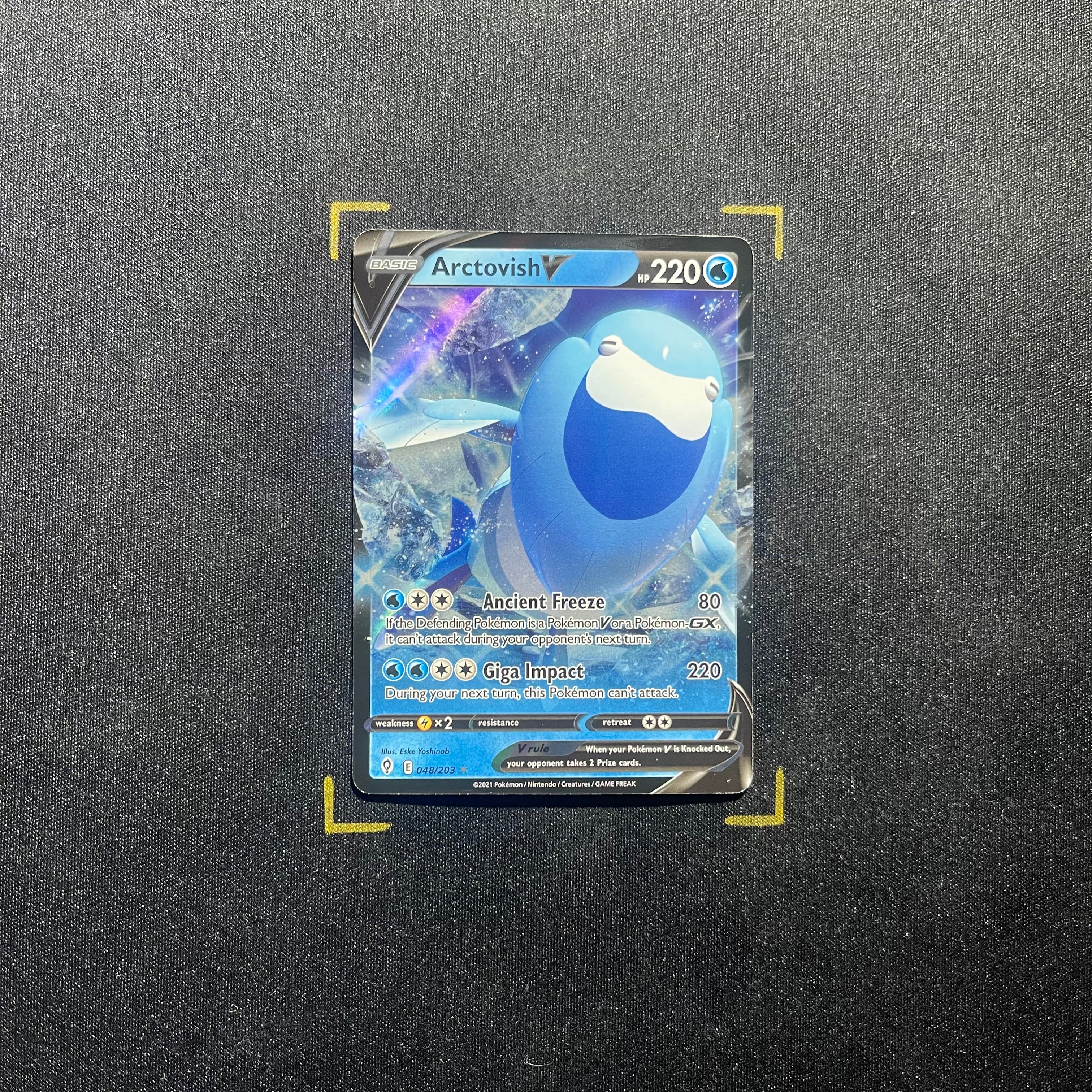 Arctovish V - SWSH07: Evolving Skies (SWSH07) – Gold Nugget Cards