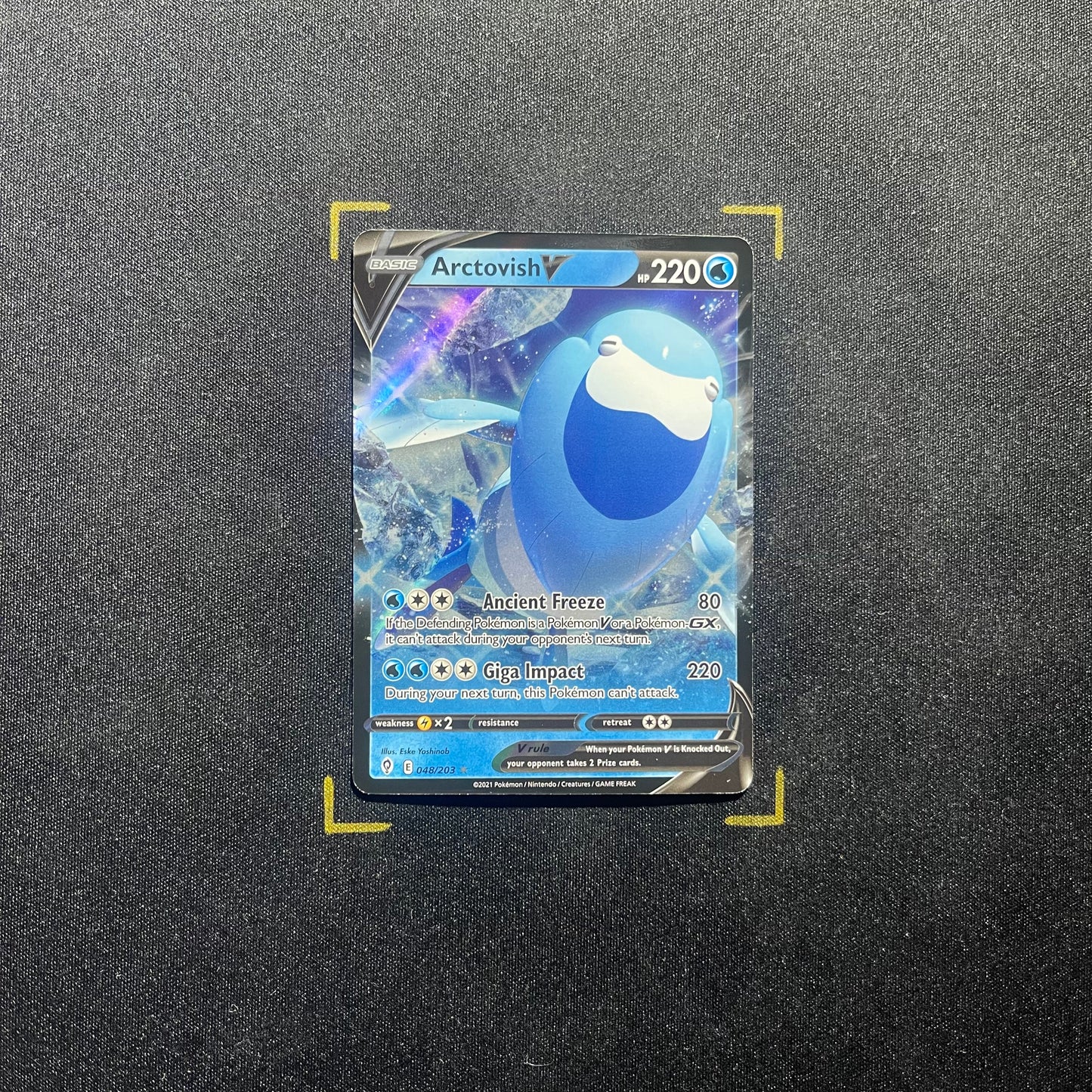 Arctovish V - SWSH07: Evolving Skies (SWSH07) – Gold Nugget Cards