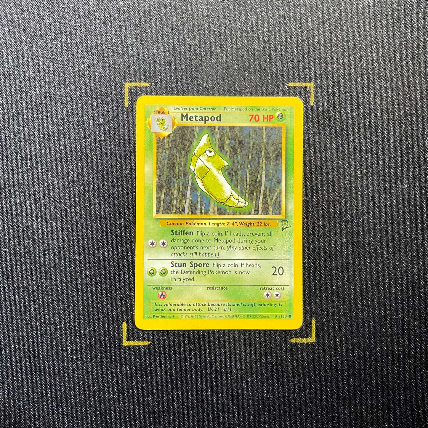 Metapod (81) - Base Set 2 (BS2) – Gold Nugget