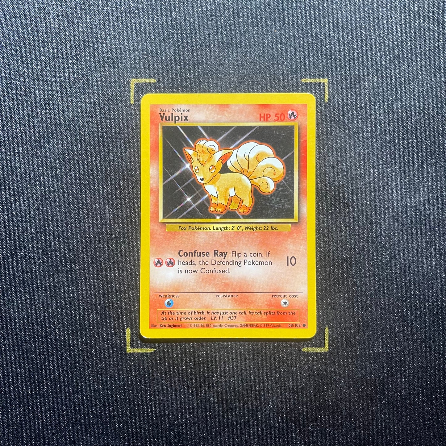 Vulpix - Base Set (BS) – Gold Nugget