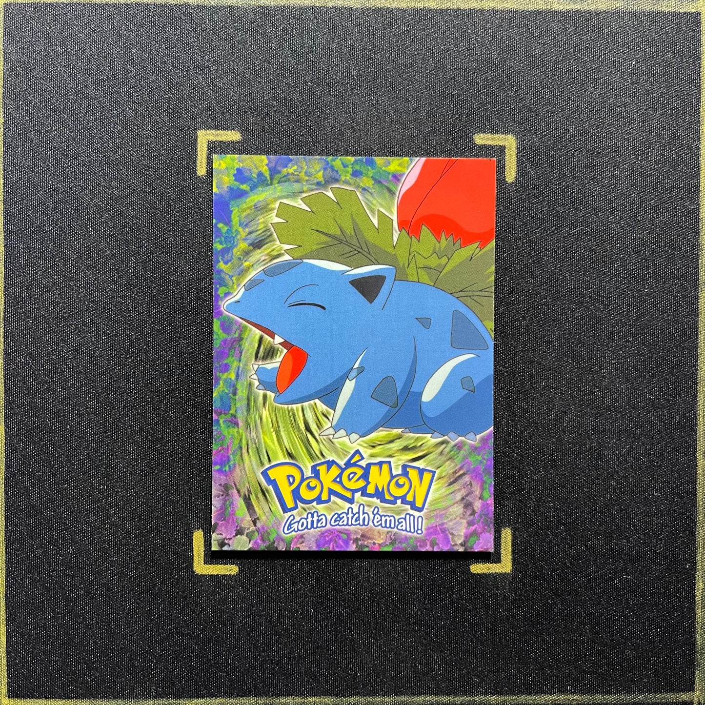 Ivysaur - 1999 Topps Movie Evolution – Gold Nugget Cards