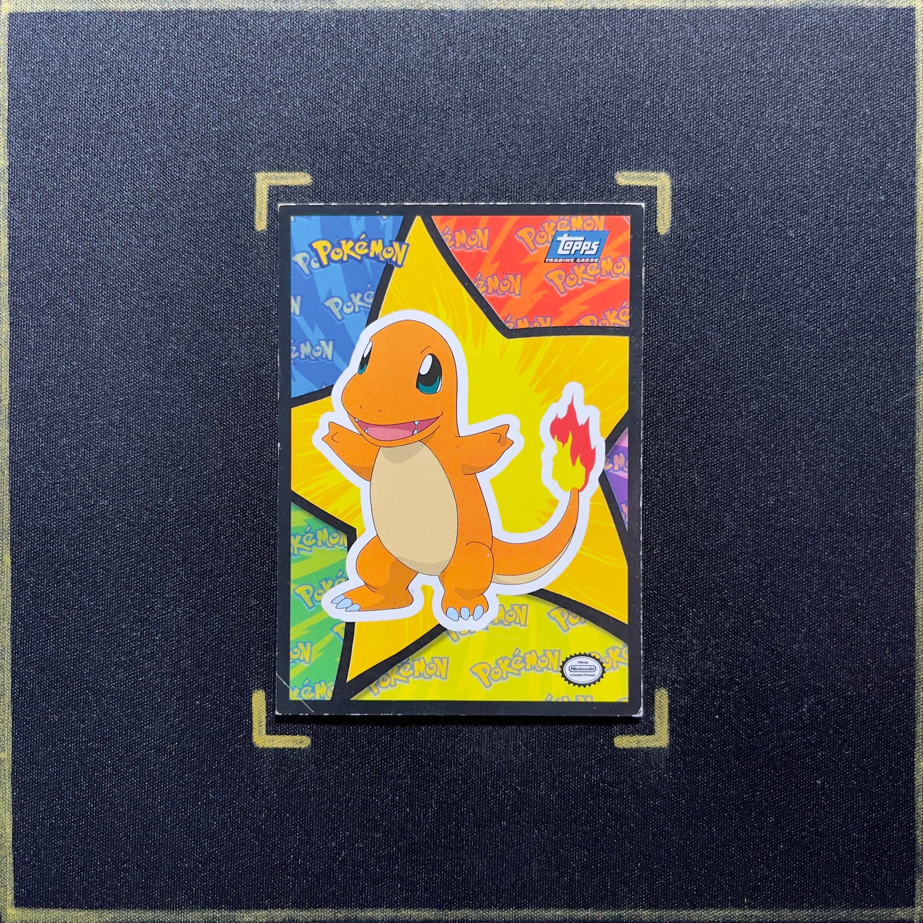 Charmander #2 1999 Topps Movie Sticker – Gold Nugget Cards