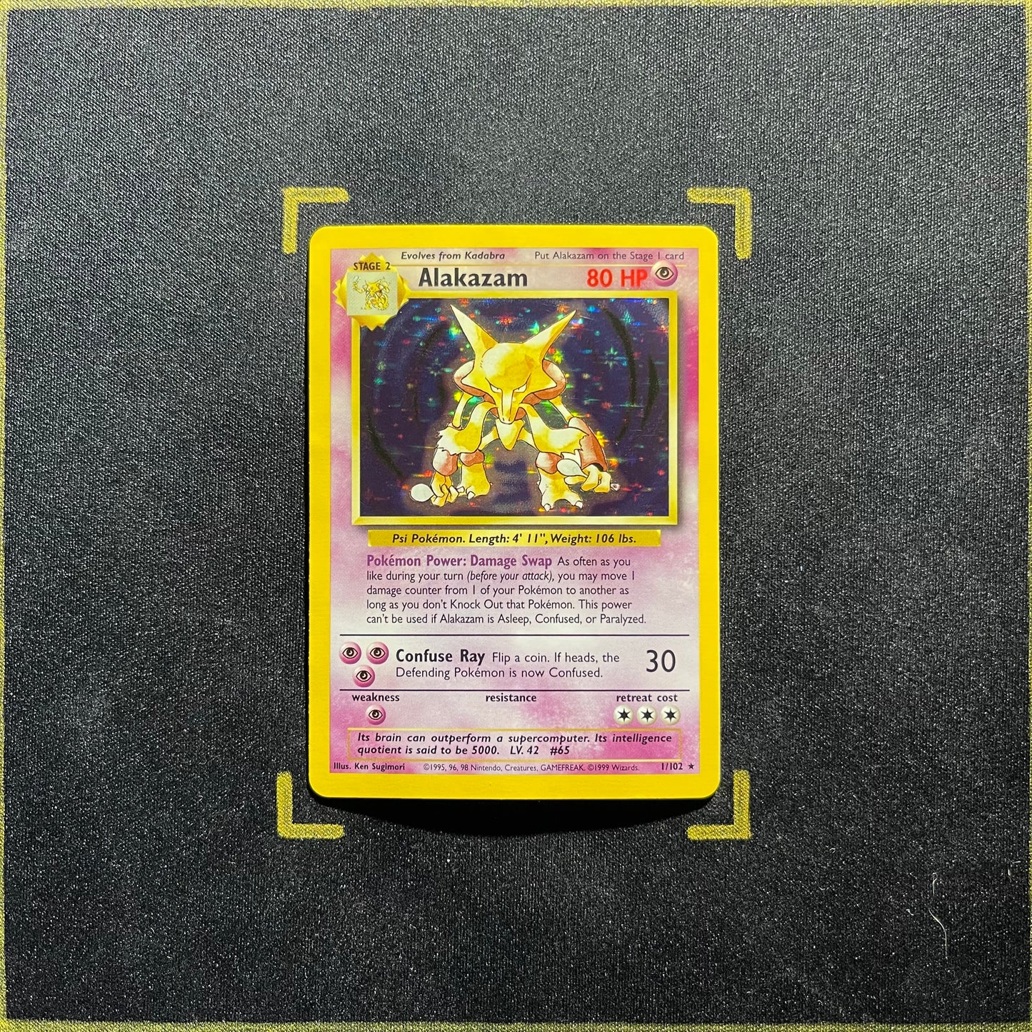 Alakazam - Base Set (BS) – Gold Nugget Cards