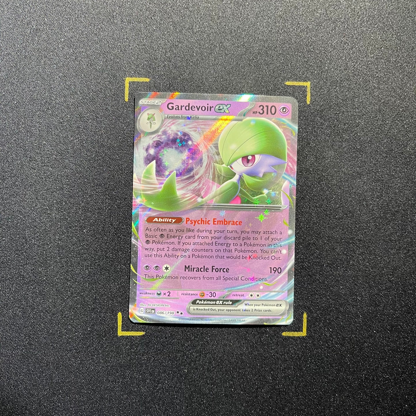 Gardevoir ex - 029/091 - SV: Paldean Fates (PAF) – Gold Nugget Cards