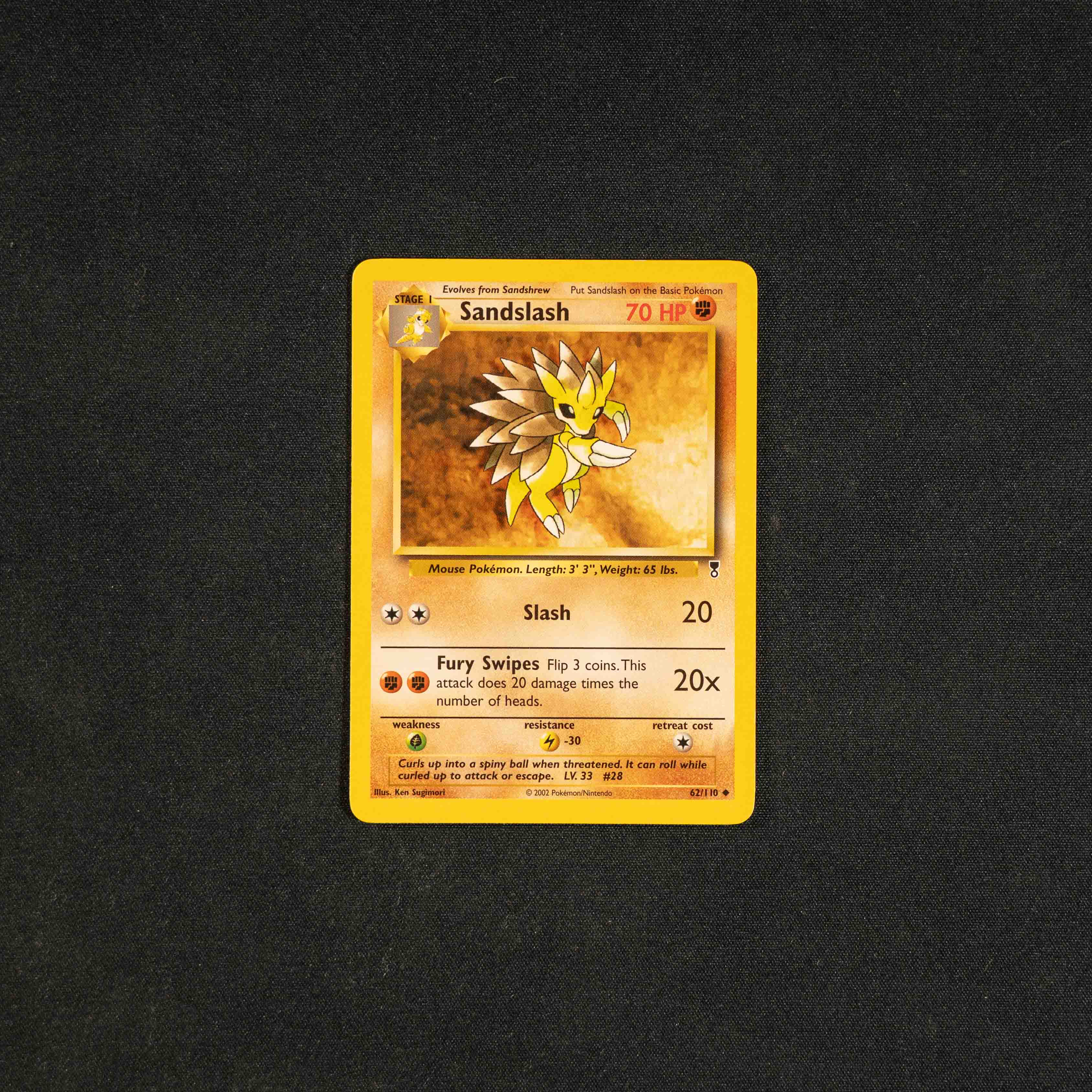 Sandslash - Legendary Collection (LC) – Gold Nugget Cards