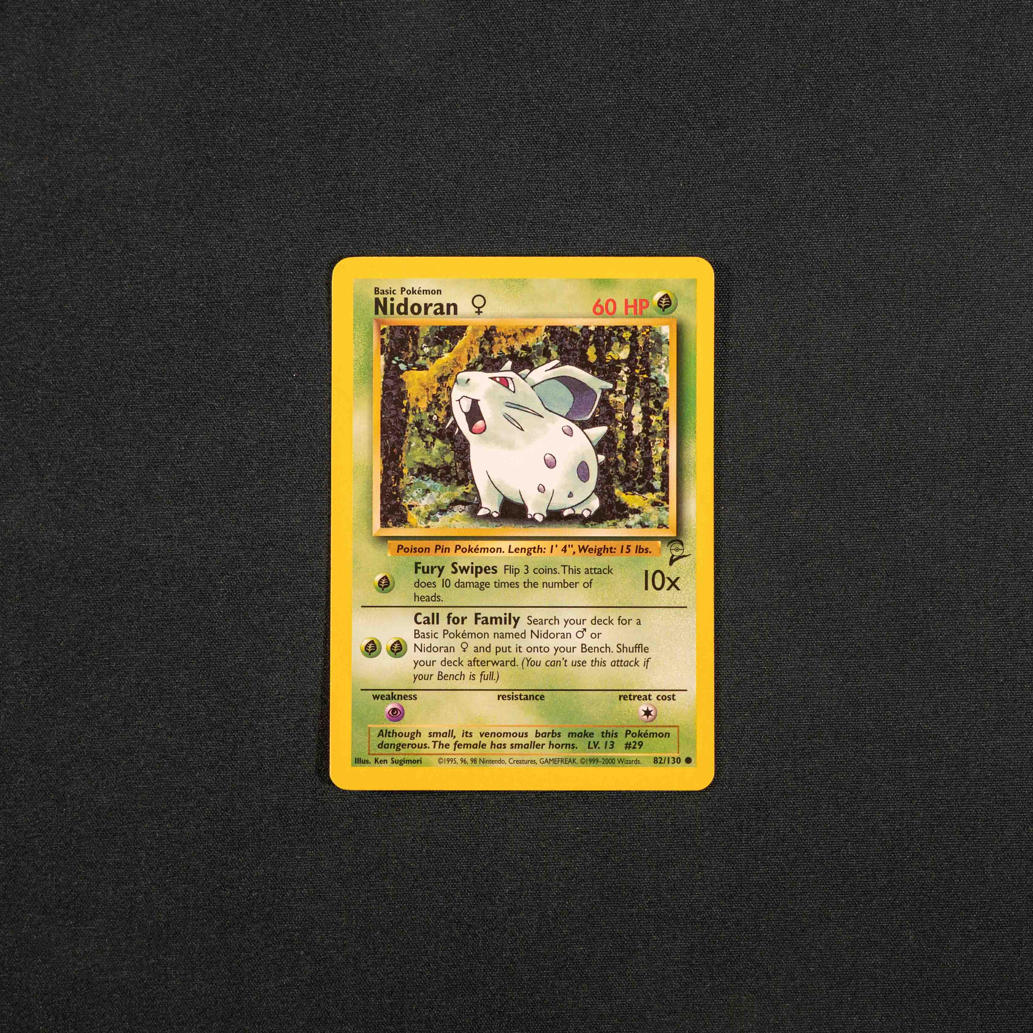 Nidoran F - Base Set 2 (BS2) – Gold Nugget Cards